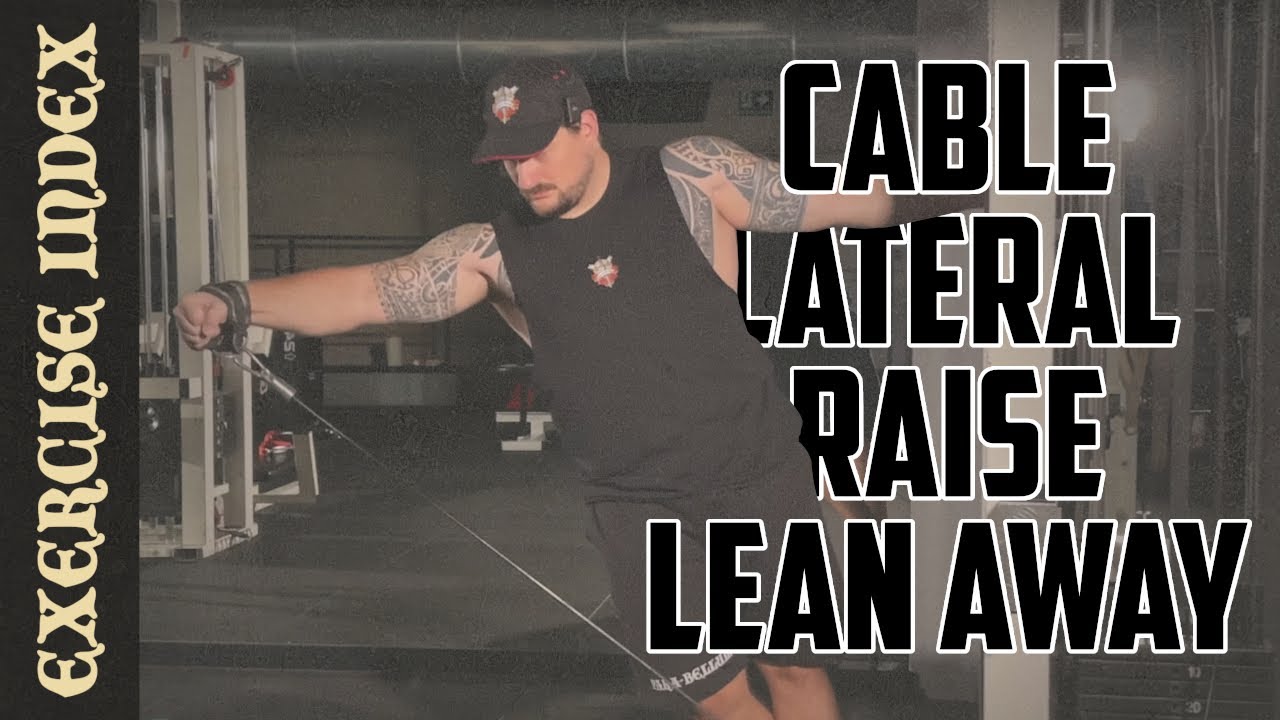 Tutorial CABLE LATERAL RAISE - LEAN AWAY 🏋🏻‍♂️: Tecnica ed Esecuzione ️ ...