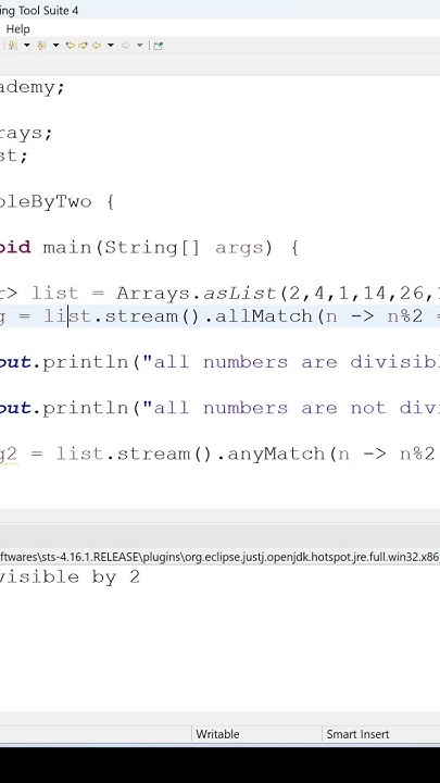 Check given list of numbers are divisible by 2 or not - YouTube
