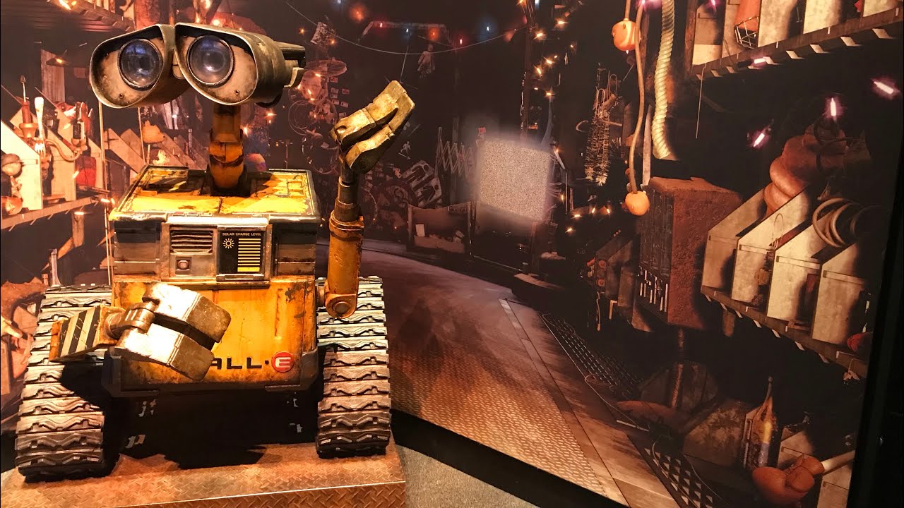 Pixar Exhibit Cincinnati Ohio: Robot Creation - YouTube