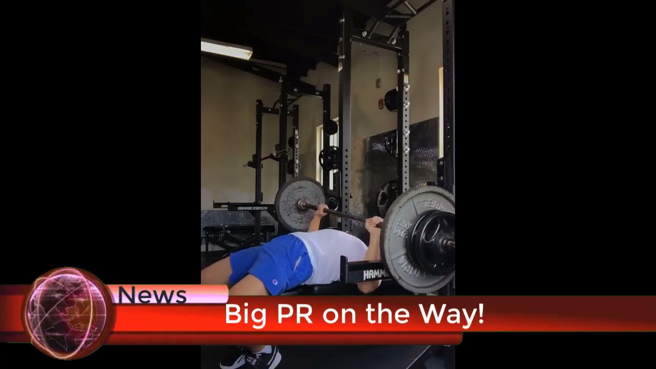 80 Kg Bench press PR Road to 100KG BRO! - YouTube