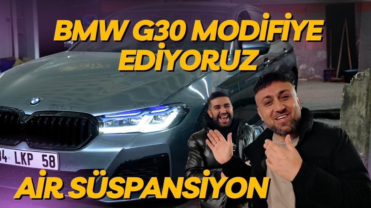 ÜNAL TURAN'IN BMW G30 ARACINA AİR SÜSPANSİYON YAPTIK w/ @unalturann ...