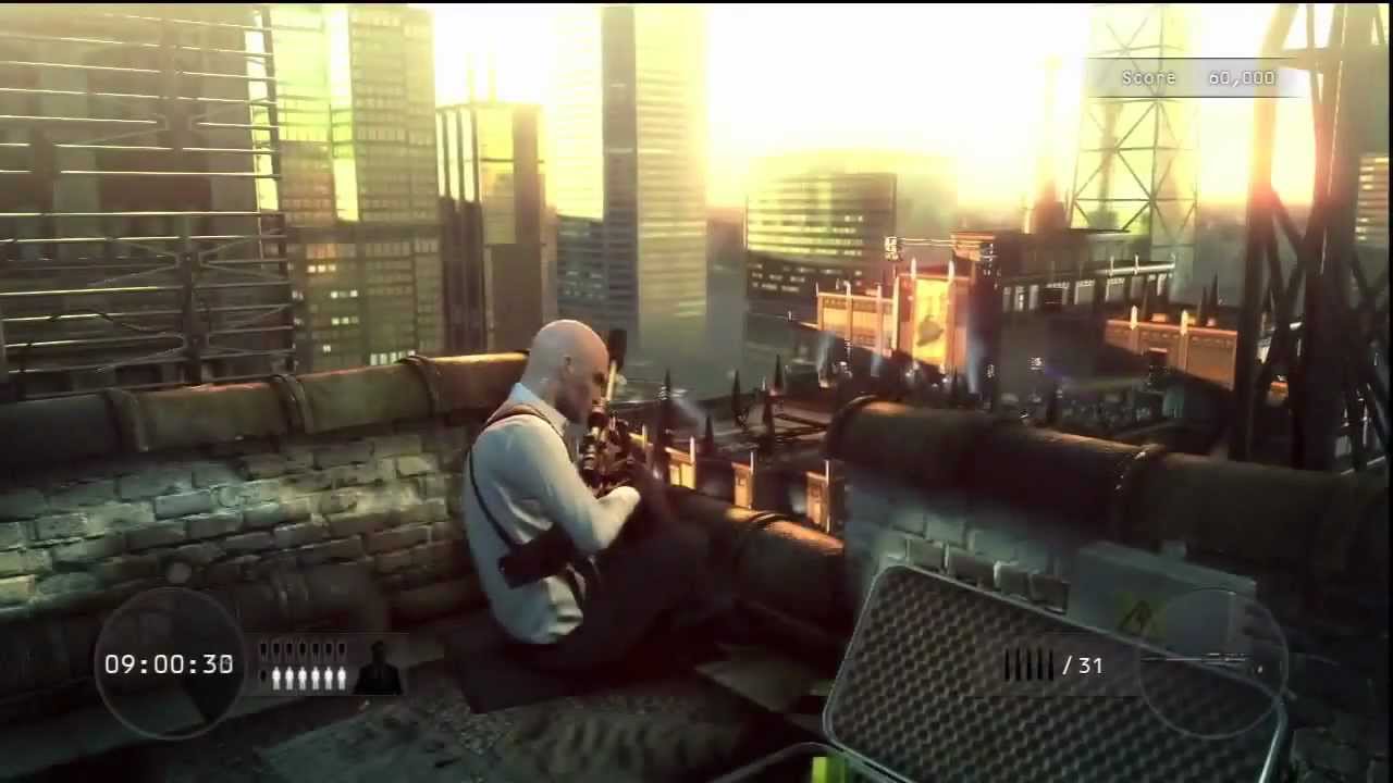 Прохождение Hitman Absolution: Sniper Challenge - YouTube