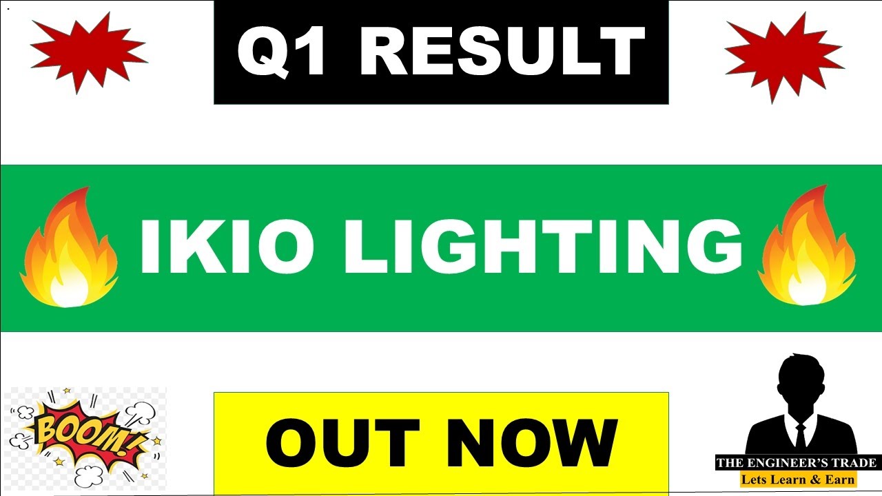 Ikio lighting q1 results 2024 | ikio lighting results | ikoi lighting ...