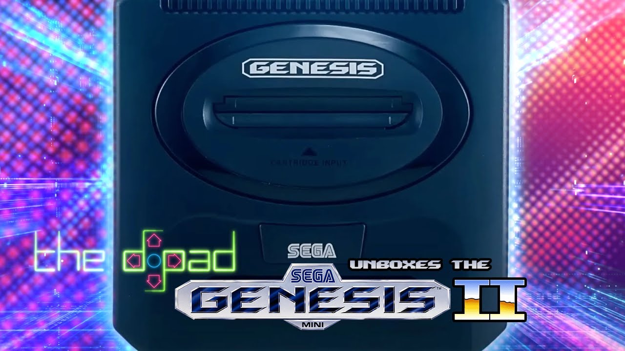 The D-Pad Unboxes the Sega Genesis Mini 2 - YouTube