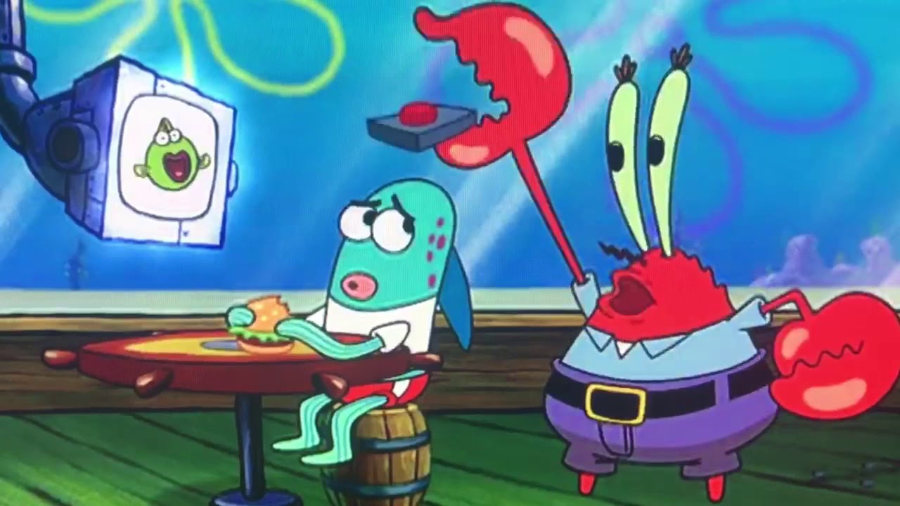 Spongebob Born Again Krabs