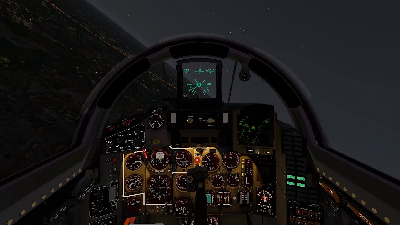Indian Air Force MiG-29 "Fulcrum" Night Landing - YouTube