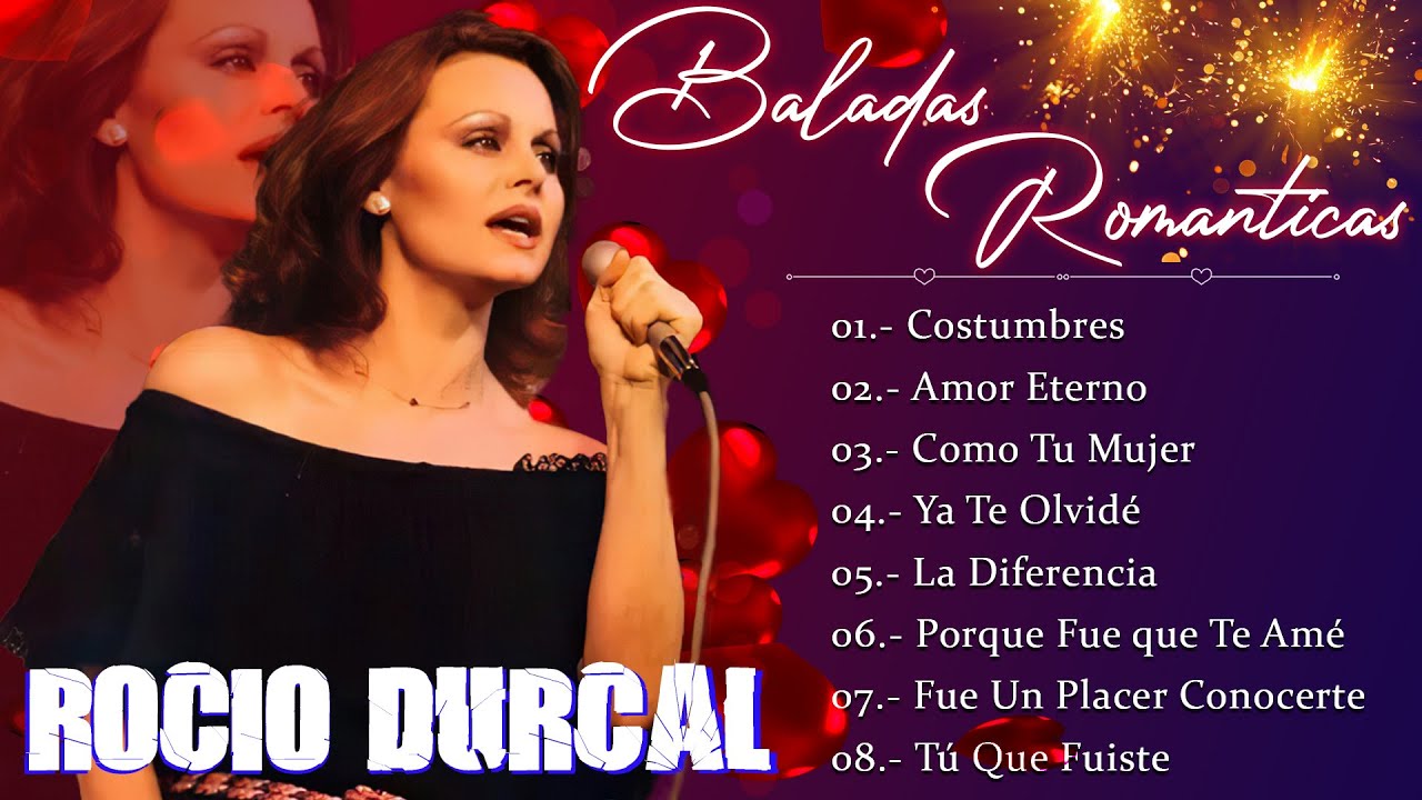 Rocio Durcal Grandes Exitos Sus Mejores Canciones - YouTube