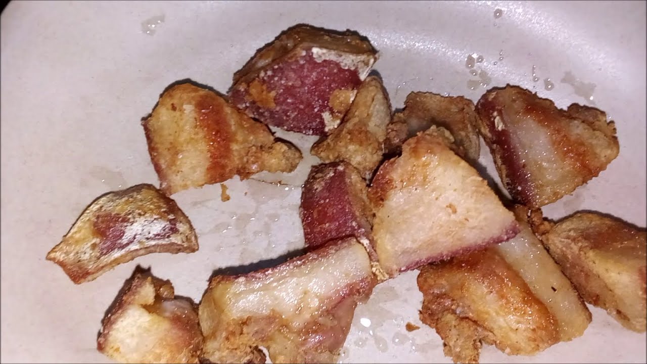 Crispy deep fried pork ! Yummy Sarap - YouTube