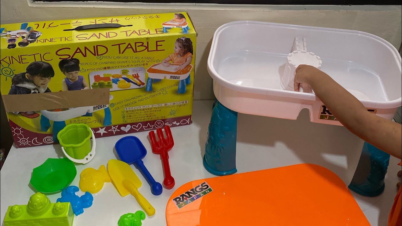 Kinetic Sand Table Rangs Japan - YouTube