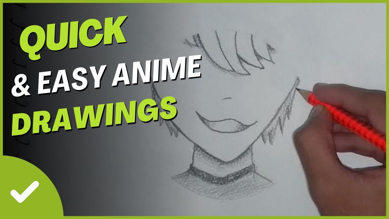 How to Draw Anime | Quick & Easy Sketch Ideas! 🎨 - YouTube