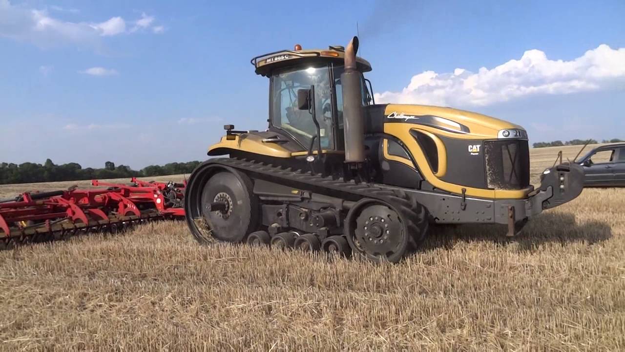CAT Challenger MT865C and TopDown 900 - YouTube