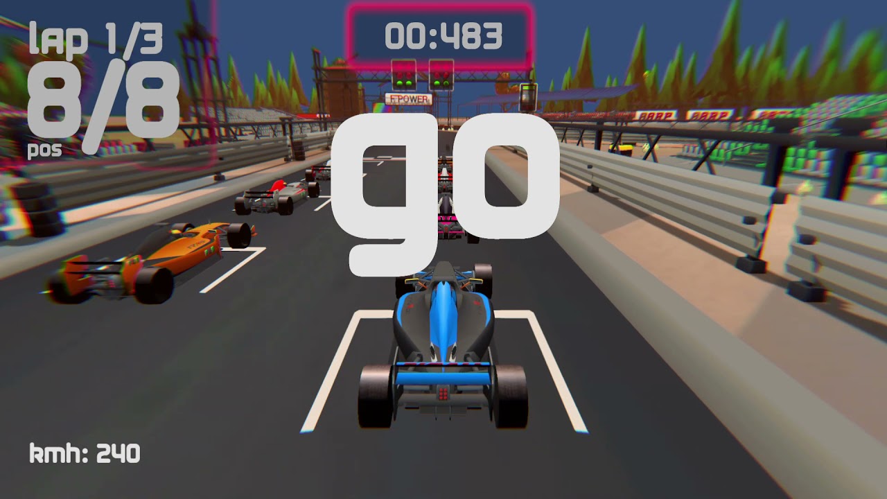 Race Total Toon Race Gameplay (PC game) - YouTube