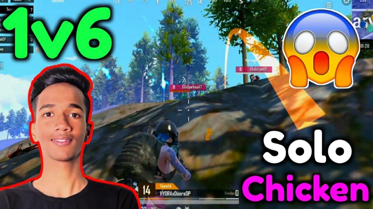 Hydra Duora 1v6 in BMPS 😱 Solo Chicken 🐉| Hydra official - YouTube