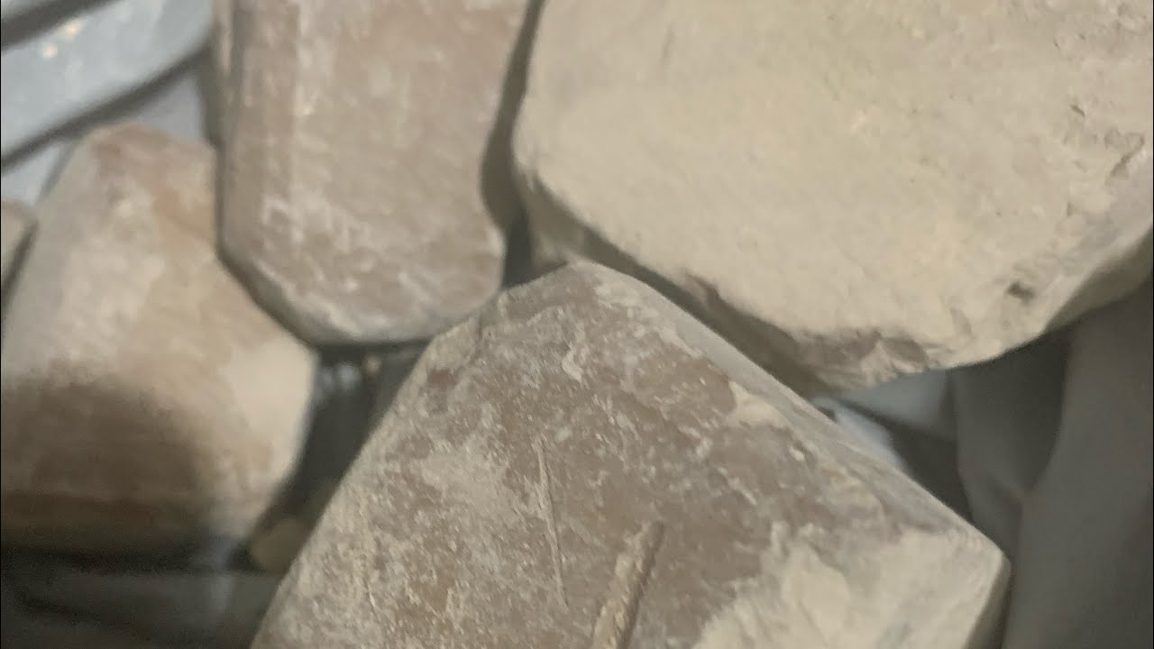 Asmr Eating kaolin satisfaying edible sounds - YouTube