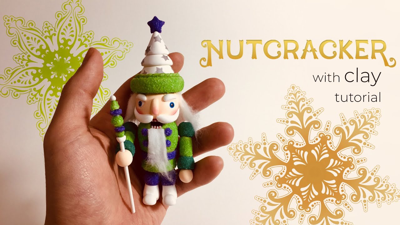 Nutcracker, How to make a figure with Clay - YouTube