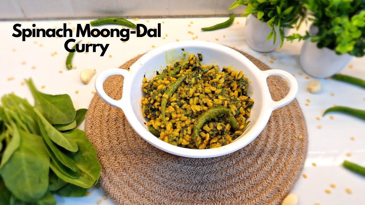 Palakura Recipe | Palak Moong Dal Curry I Palakura | Palakura Pappu ...