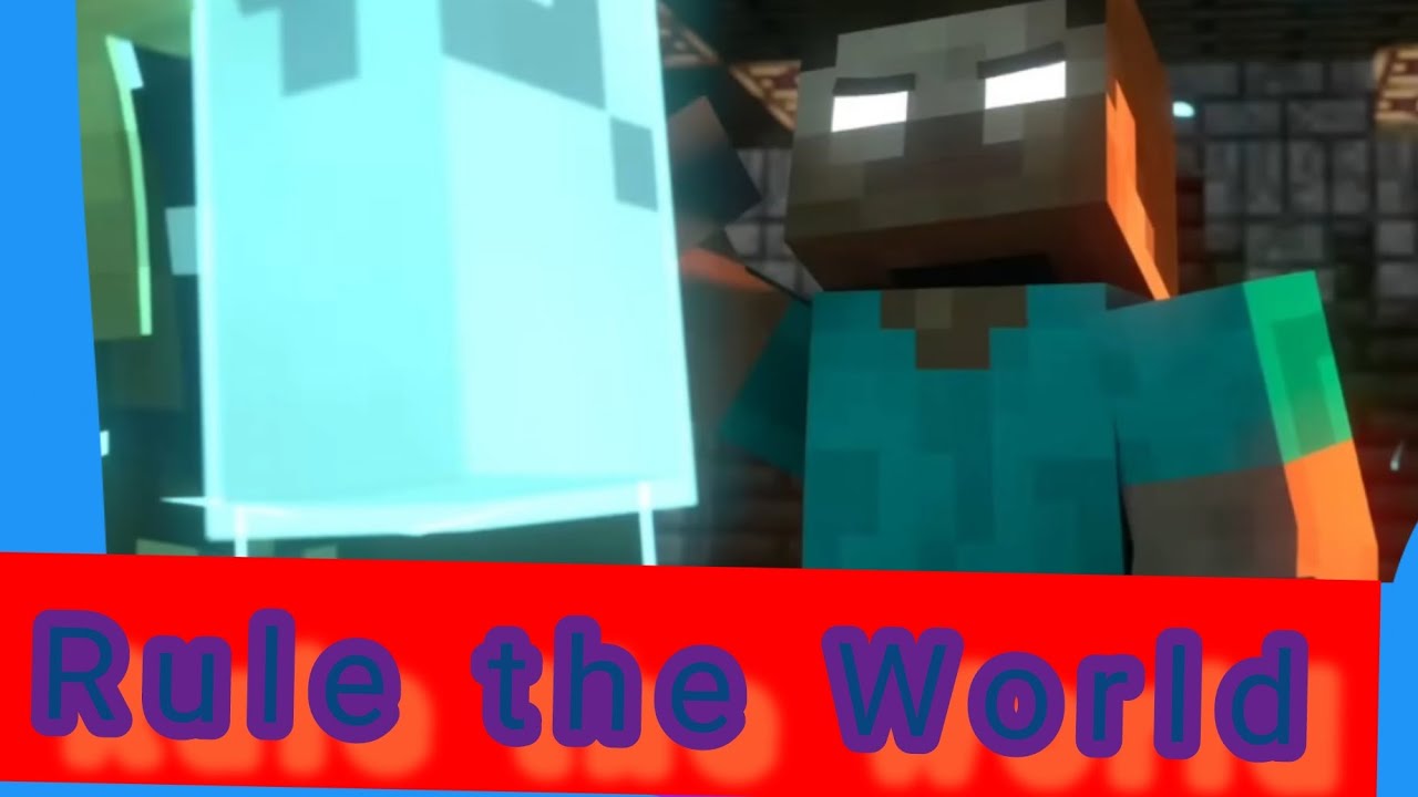 Minecraft Animation Steve War of + Rule the World Música 😎🫢😨 Zayde wolf ...