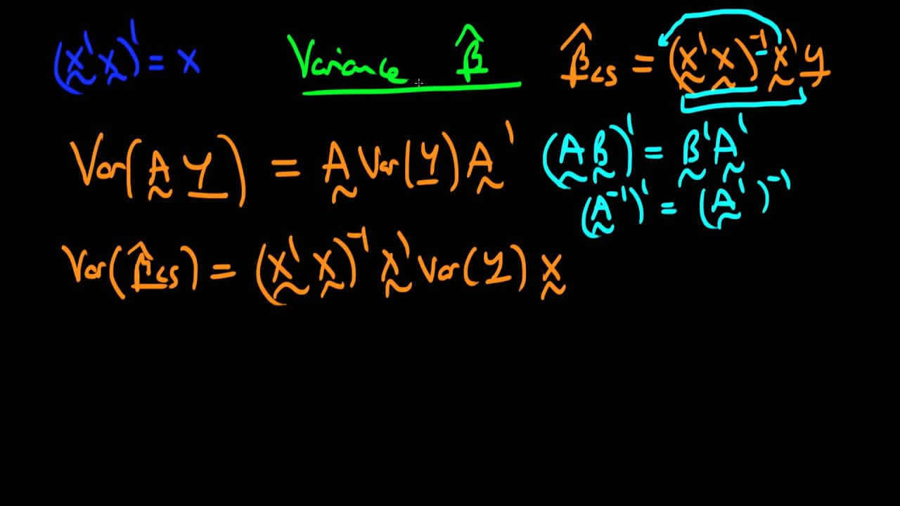 Variance Of Least Squares Estimators Matrix Form YouTube variance-of-least-squares-estimators-matrix-form-youtube