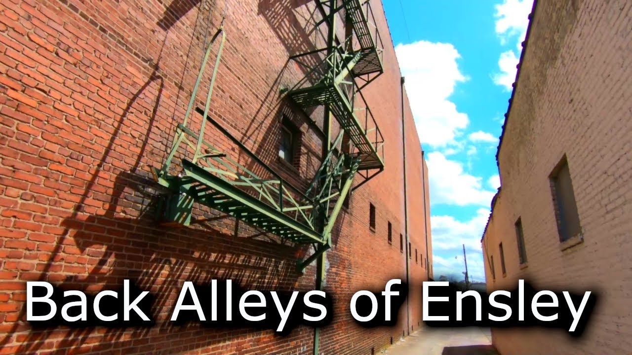 Bad Idea? Exploring the Back Alleys of Ensley, Alabama! - YouTube