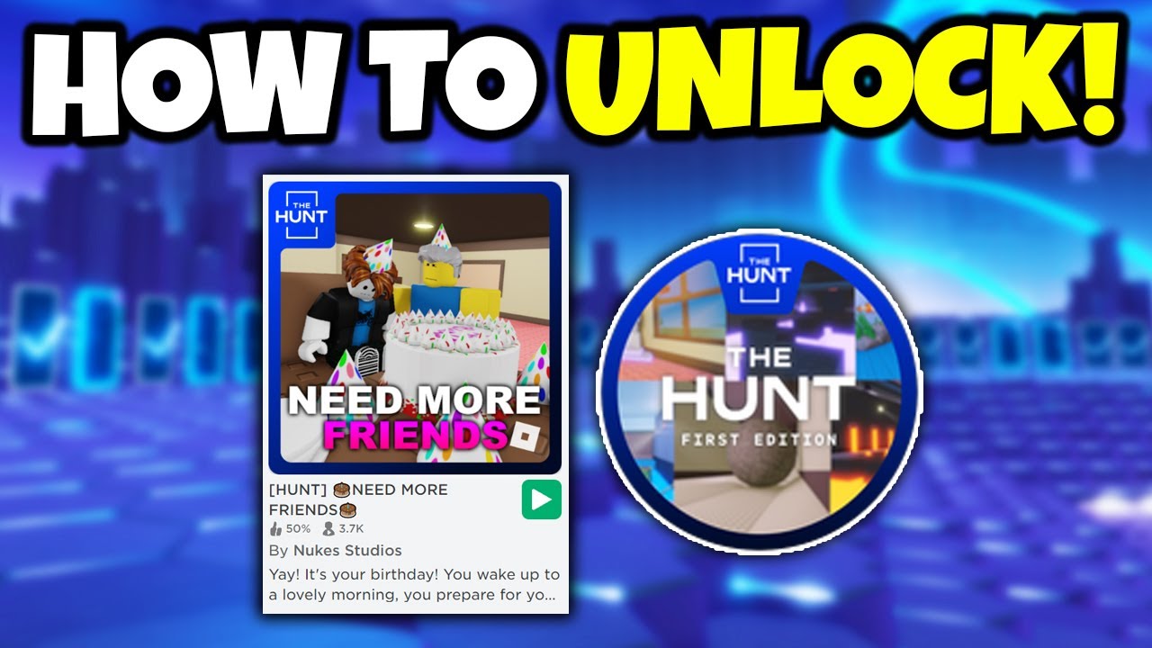 THE HUNT: NEED MORE FRIENDS (Roblox The Hunt) - YouTube