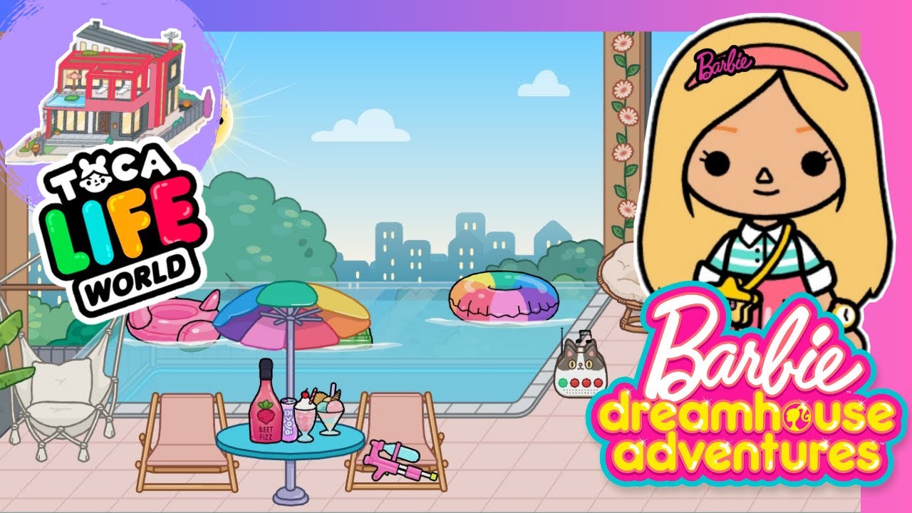 Toca life world|Casa da Barbie part 1||toca boca #tocalifeworld #barbie ...