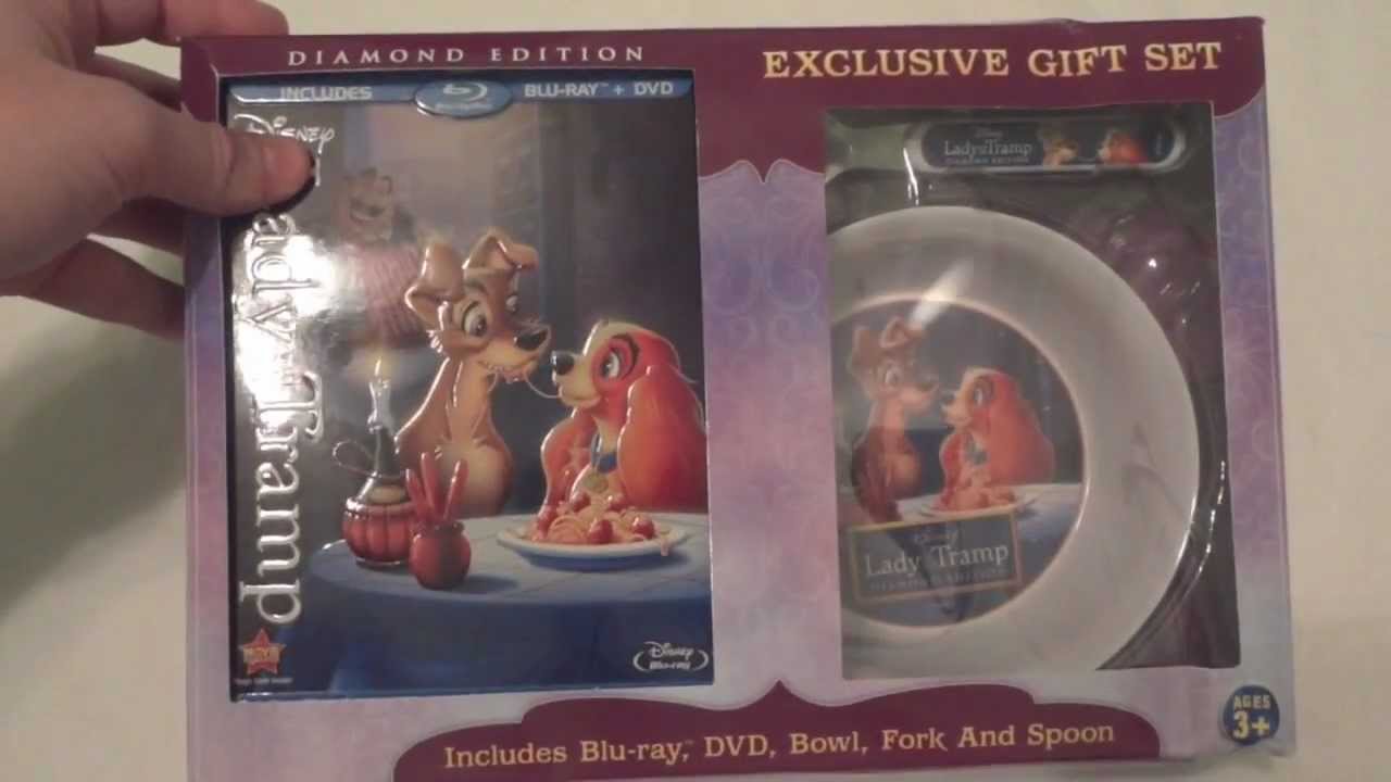 Lady and the Tramp Diamond Edition Exclusive Gift Set - YouTube