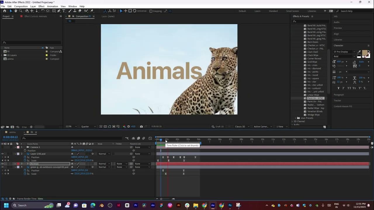 After Effects Parallaxer V2 Easy parallax Animated - YouTube