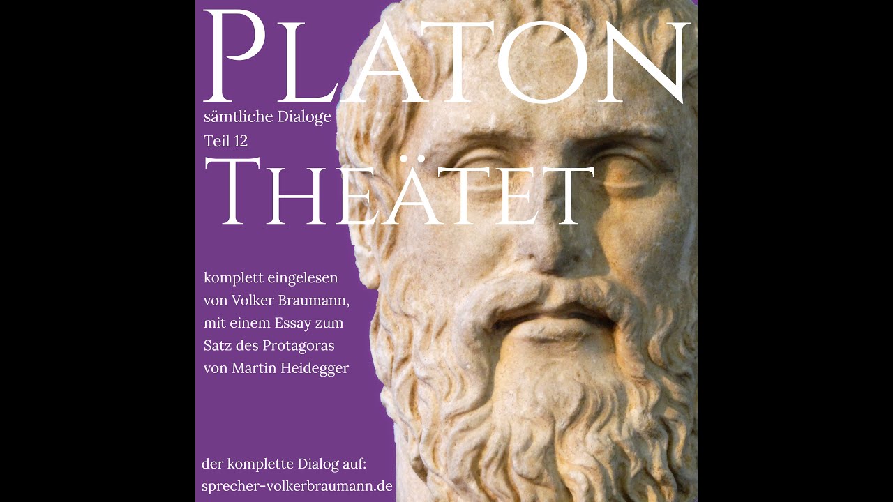 Platon Theätet Sämtliche Dialoge Teil 12 (Kriton Apologie Gastmahl ...