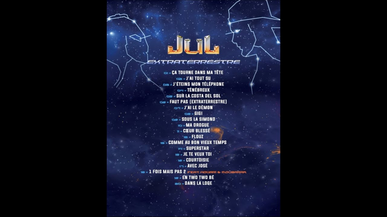 Jul Album Extraterrestre Tous les titres - Tous les Clips // Vidéo ...
