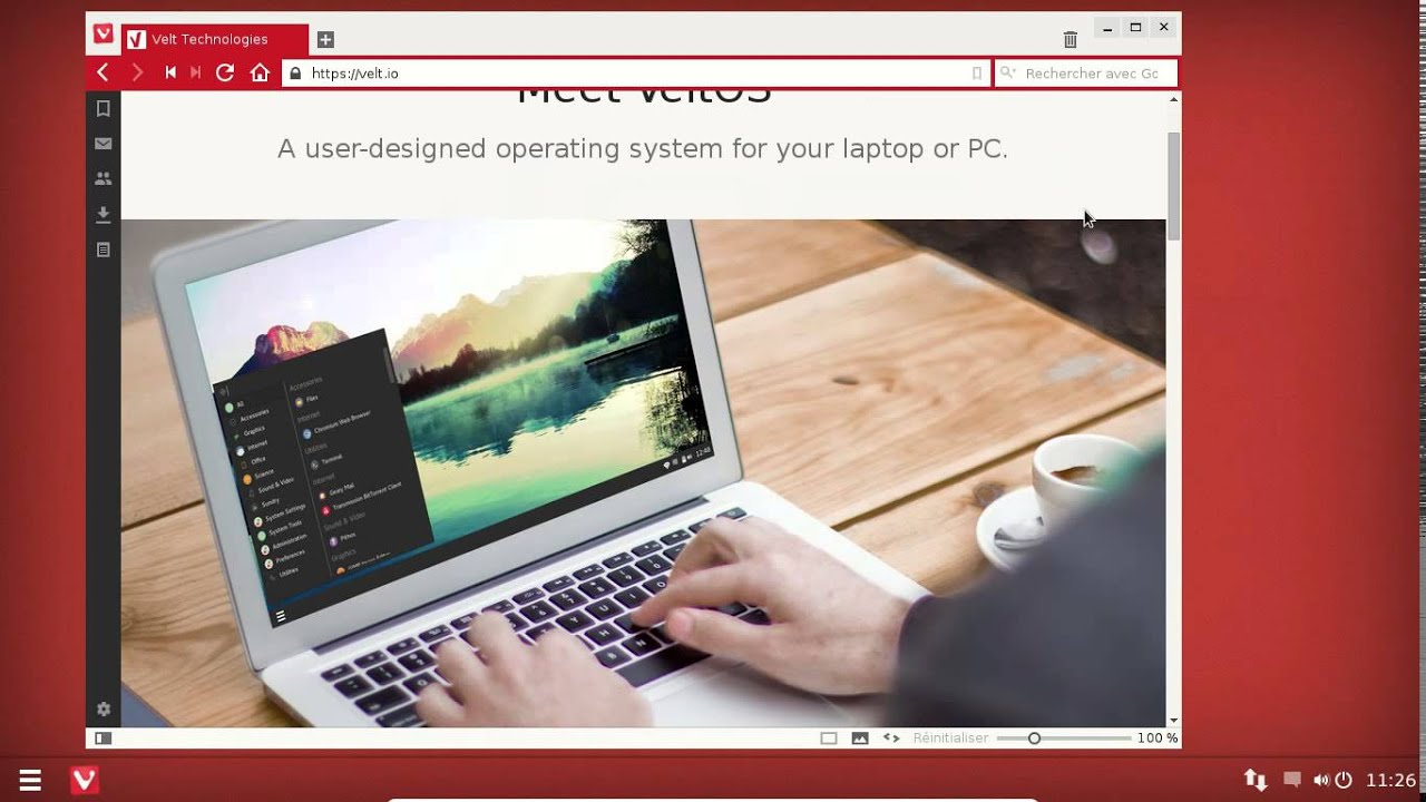 VeltOS : archlinux + budgie Desktop - YouTube