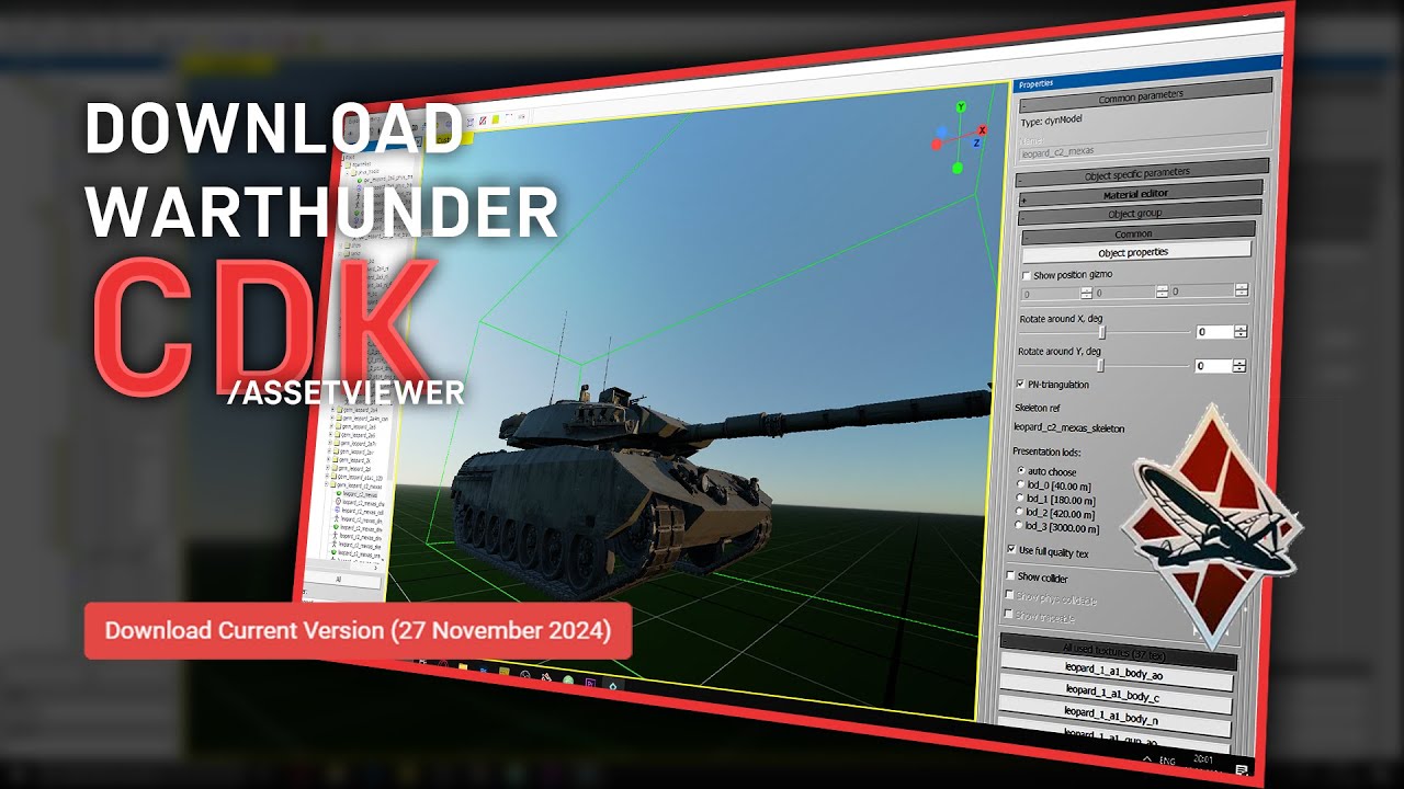 How to download the WarThunder CDK WarThunder Skin Tutorial #2 - YouTube