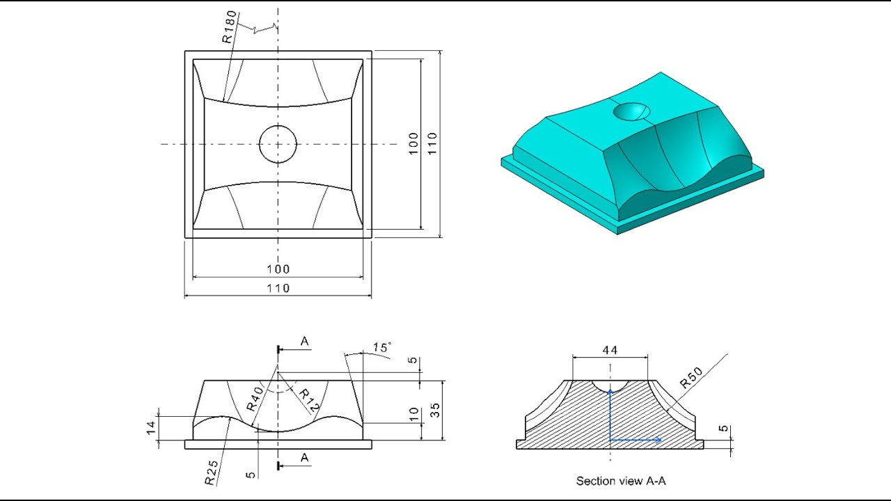 24-3-5 과제 (Generative Shape Design) - Sweep, Extrude, Fill. Join, Extremum , Multi section ...