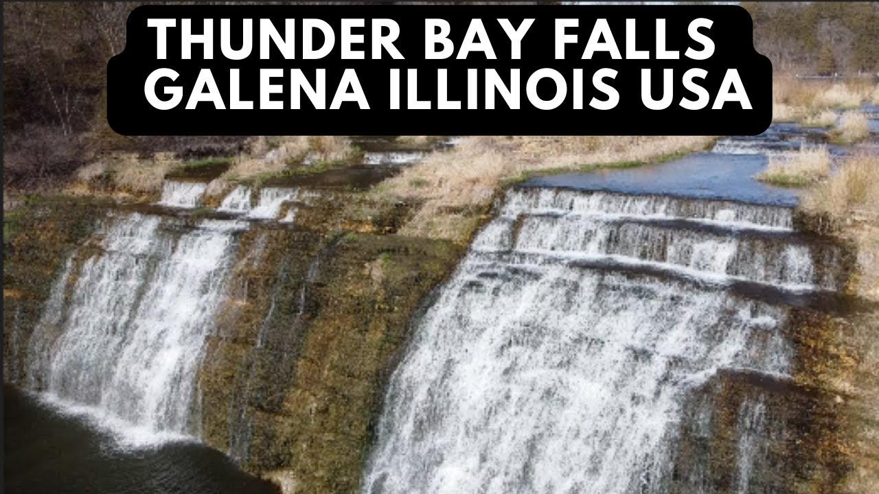 Exploring the Majestic Thunder Bay Falls in Galena Illinois! - YouTube