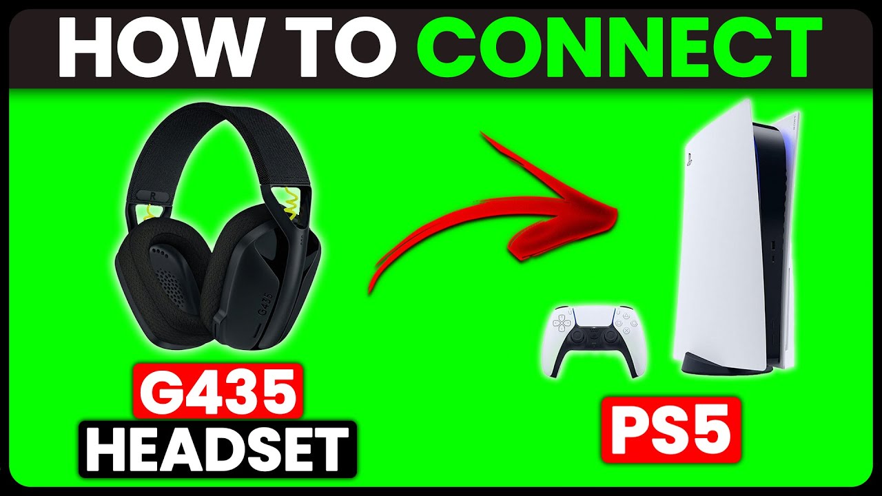 How To Connect G435 Headset To PS5 (How To Setup And Pair G435 Headset To PS5) - YouTube