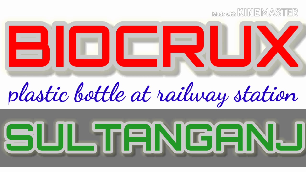 CRUX pet/plastic bottle /recycling plastic bottle - YouTube