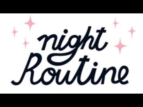 Little sister night routine 😴 - YouTube