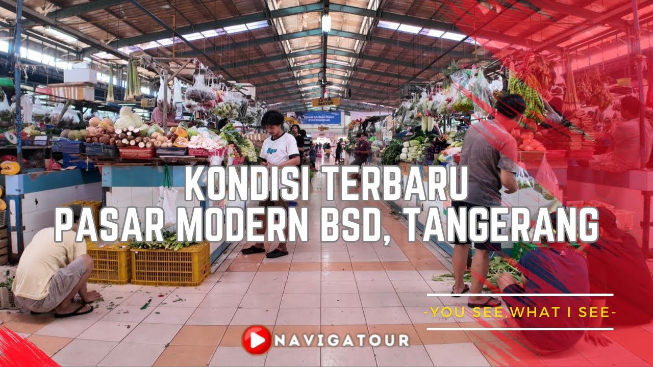 PASAR MODERN BSD CITY | KONDISI TERBARU ️#walkingtour #travel #bsd ...