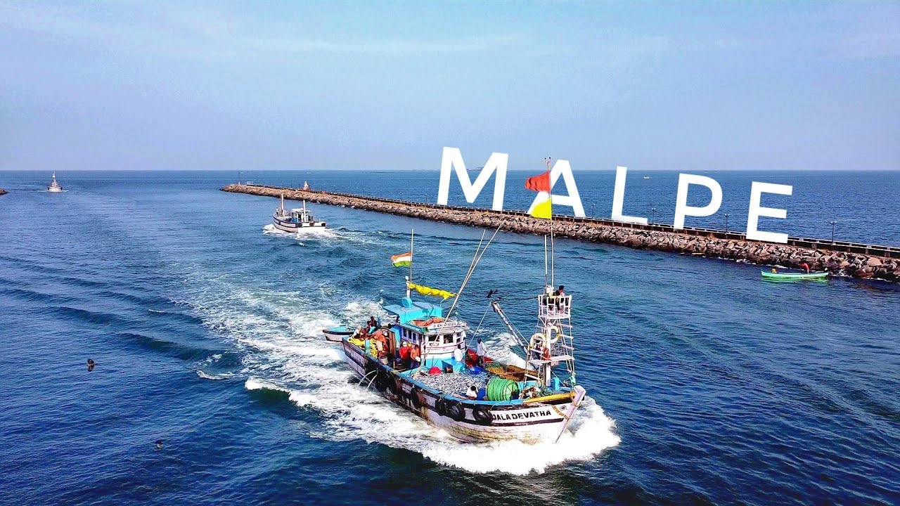 Malpe Beach both Sea Walk Side and Beach Side - YouTube