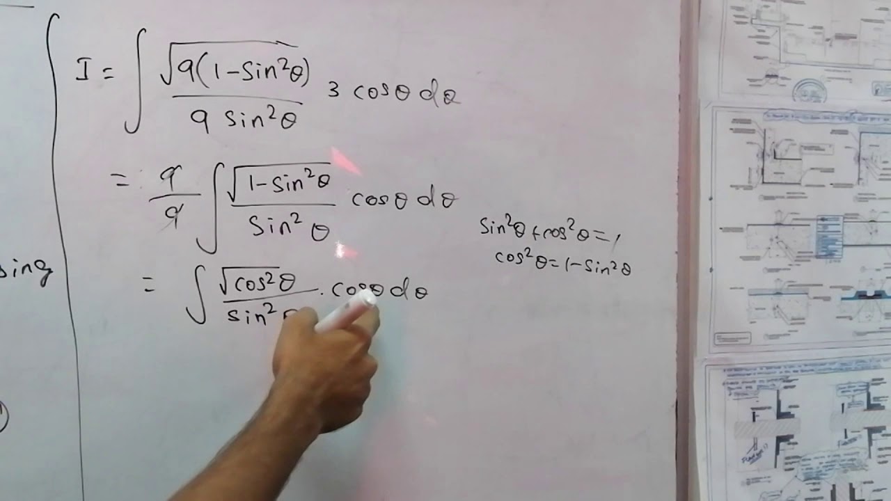 Trigonometric Function Substitution Problem 2-Integral Calculus - YouTube