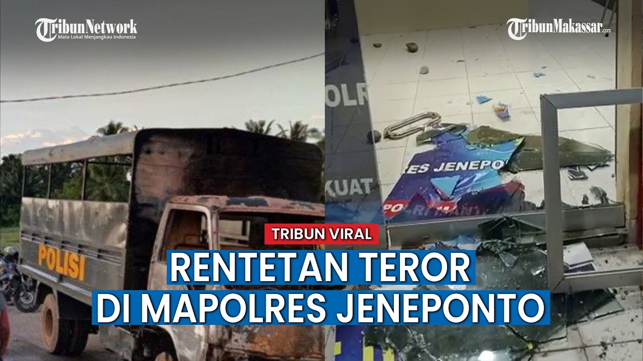 Polres Jeneponto Sebelumnya Pernah Diserang, Mulai dari Mobil Dalmas ...