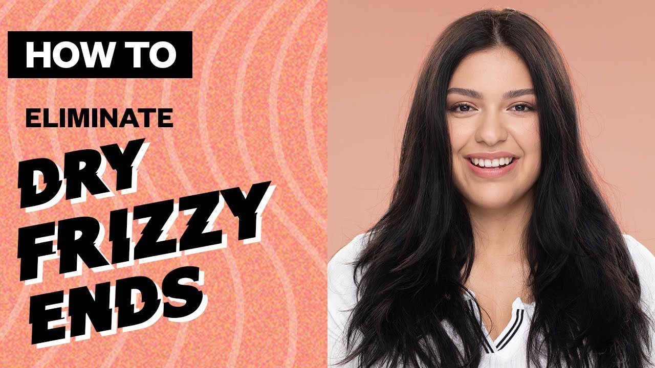 IGK Hair - How to eliminate dry frizzy ends - YouTube