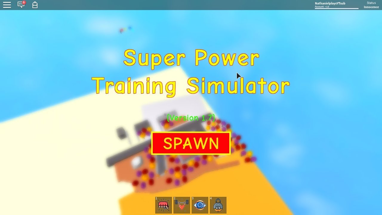 Super Power Training Simulator! Gameplay! - YouTube