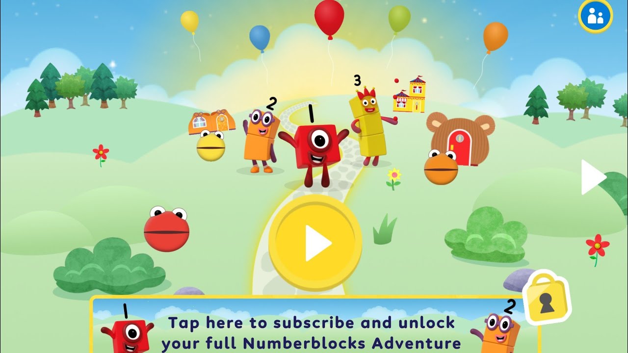 Numberblocks play with 1 and 2 numbers learning skills as customer and ...