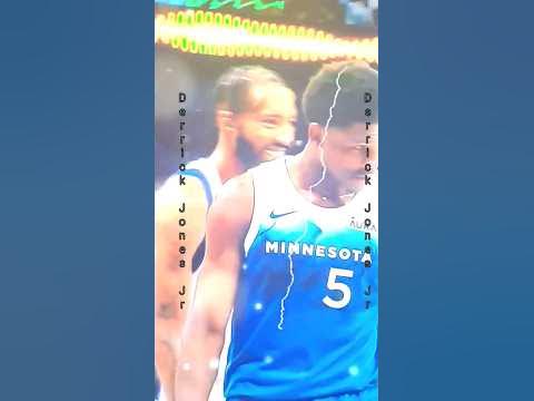 Derrick Jones Jr's Driving DUNK Catches Edwards' Attention (1/7/2024NBA) #dallas #mavericks # ...