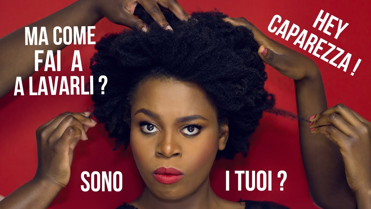 BEING BLACK IN ITALY | Domande Ridicole Sui Nostri Capelli | ENG SUB ...