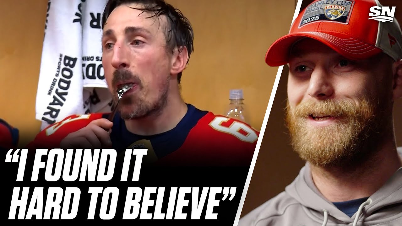 Sam Bennett Loves Playing With Brad Marchand - YouTube