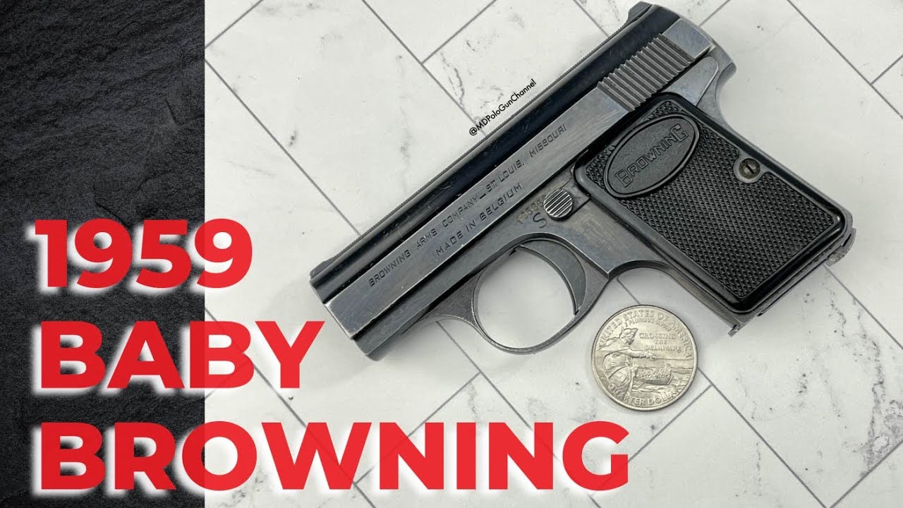 1959 Baby Browning in .25 ACP - YouTube
