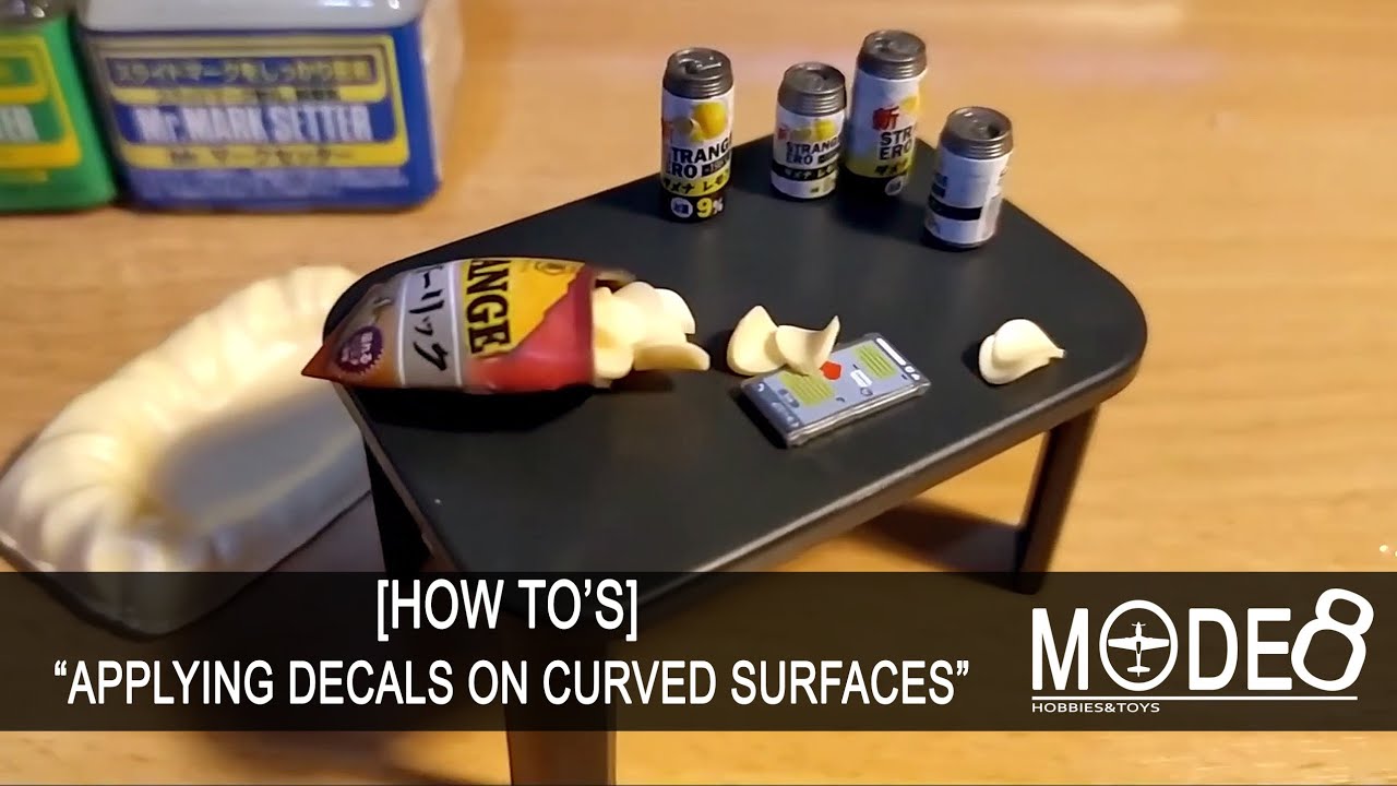 Applying Model Kit Decals on Curved Surfaces [ HOW TO'S ] - YouTube