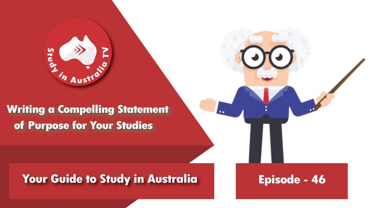 Ep 46: Writing a Compelling Statement of Purpose for Your Studies - YouTube