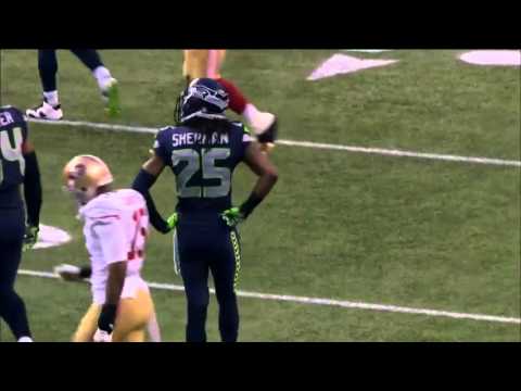Richard Sherman and Michael Crabtree mic'd up Highlights from NFC ...